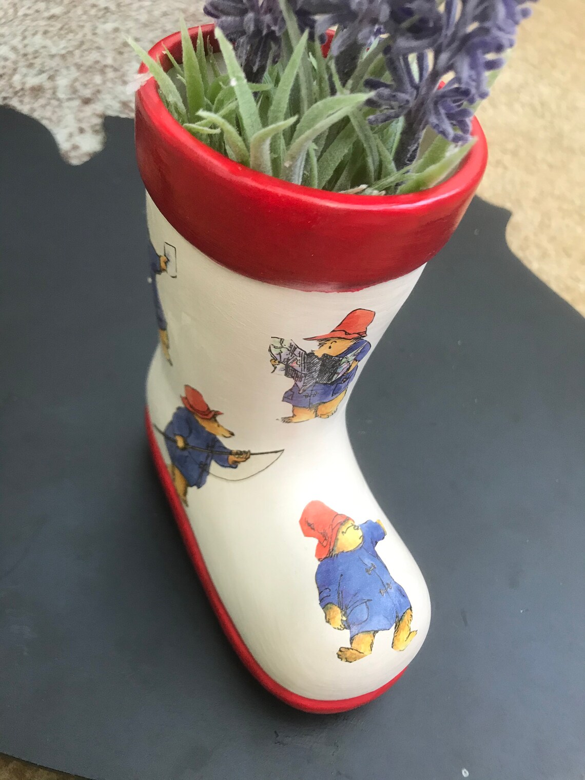Small Paddington Plant Pot Paddington Wellie Boot Planter - Etsy UK