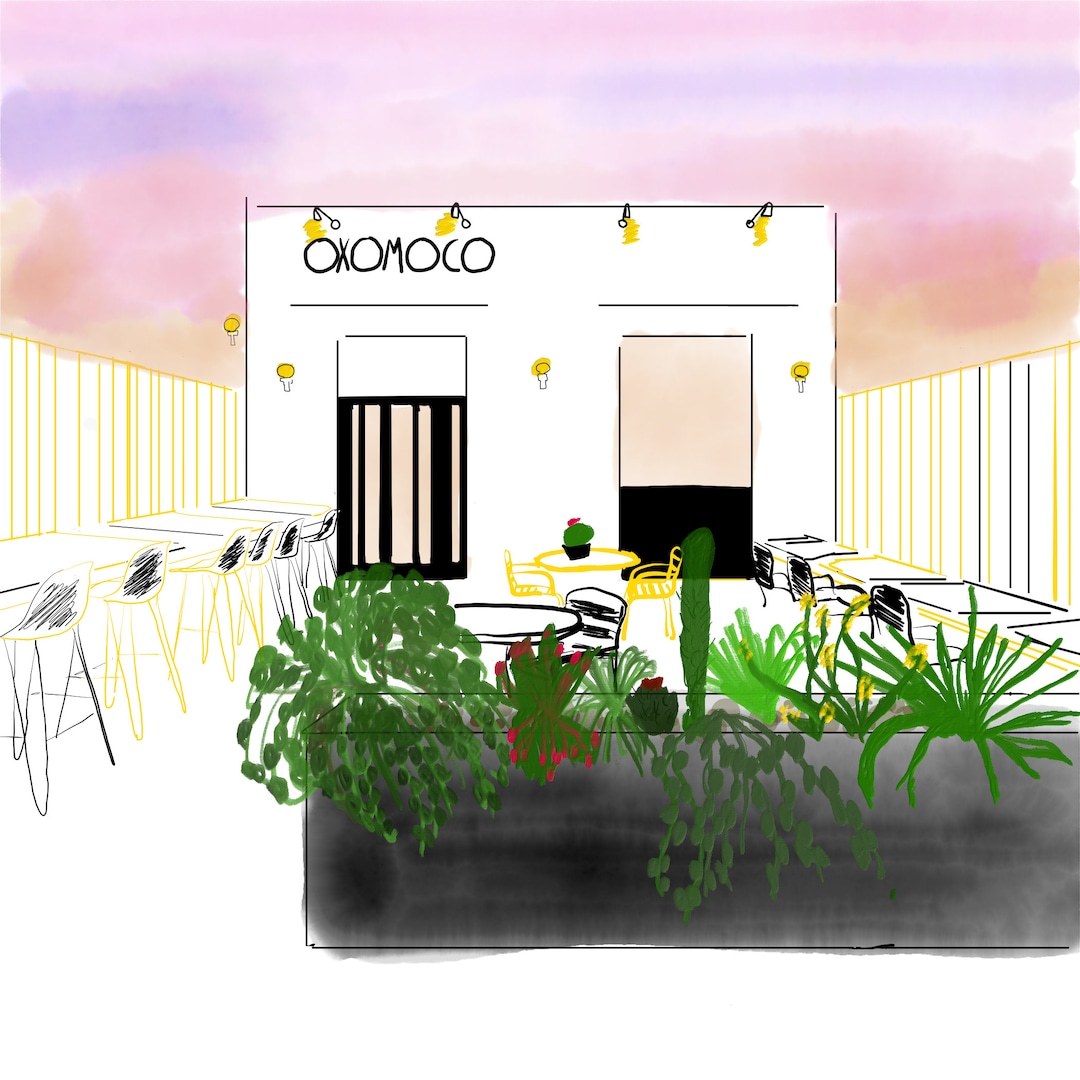 Oxomoco Greenpoint Brooklyn Michelin Restaurant Wall Art Custom ...