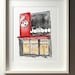 Jollibee Food Illustration Custom Art for Kitchen Birthday Gift for Him ...