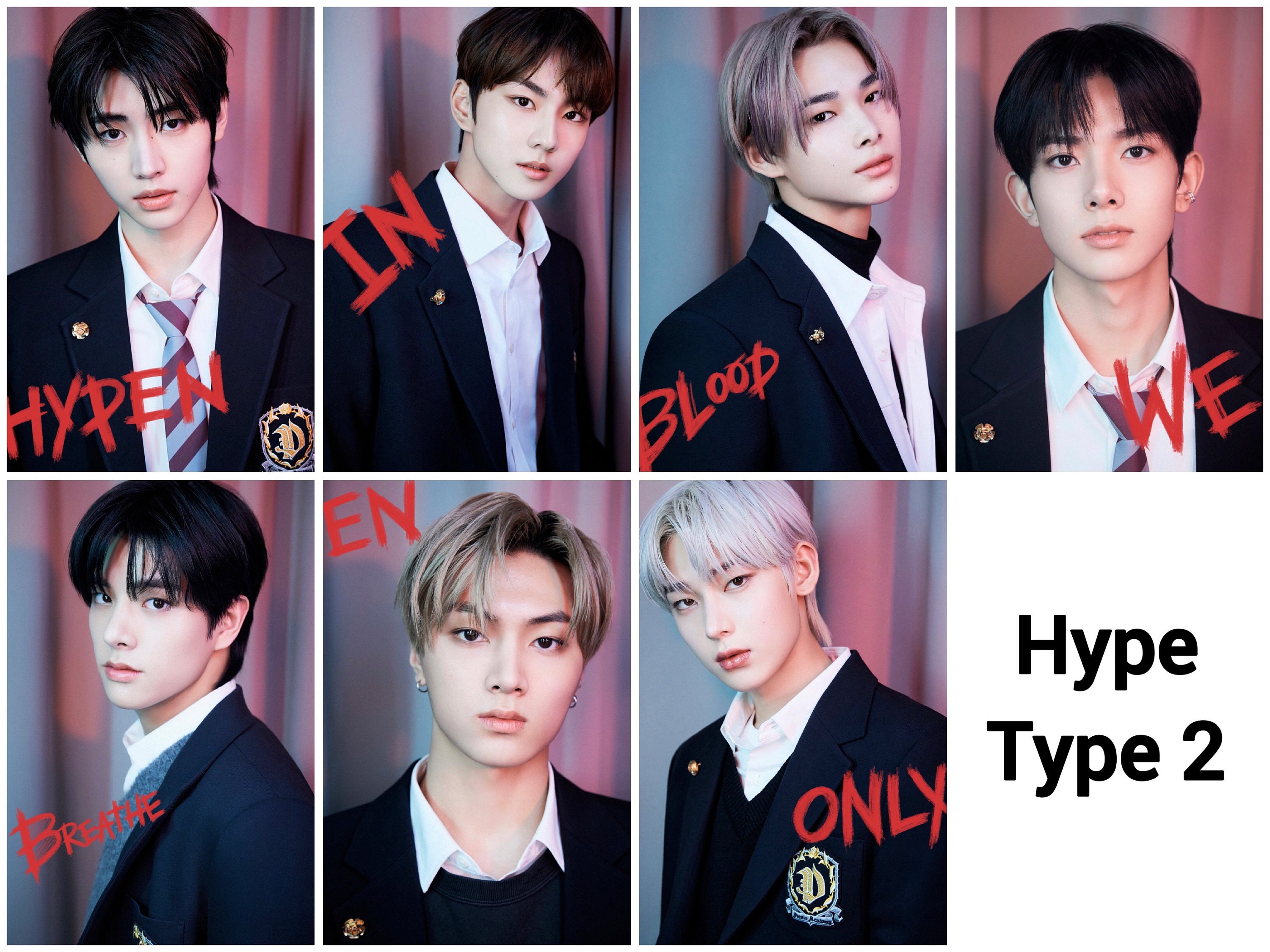 ENHYPEN Border Carnival Photocards | Etsy