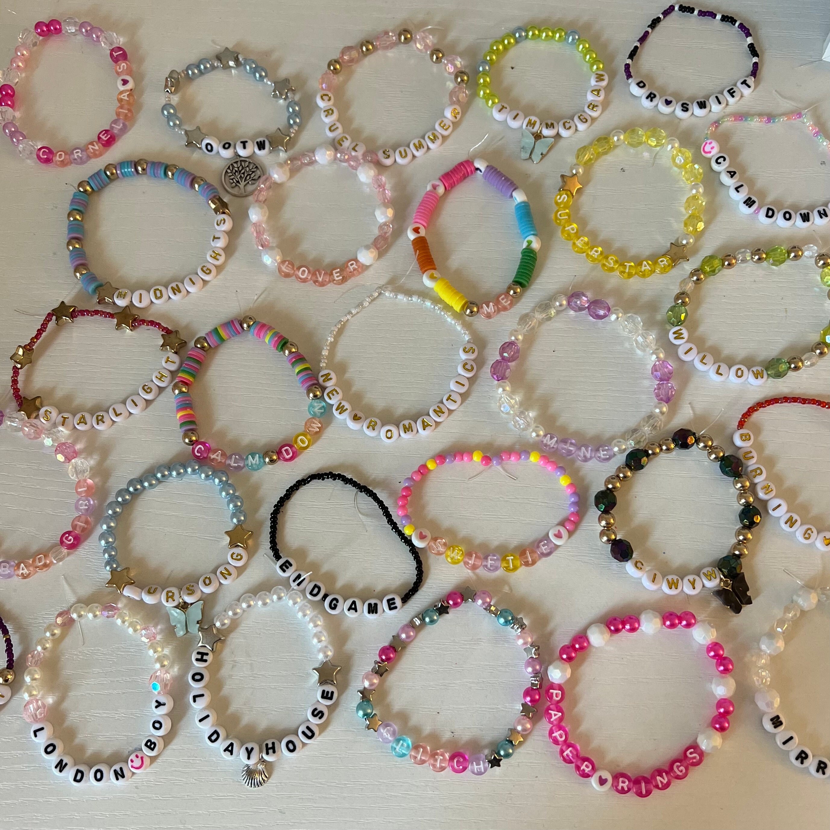 Taylor Swift Eras Tour Friendship Bracelets Random Bundle - Etsy