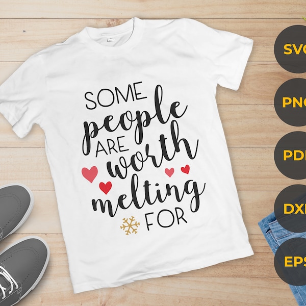 Some People Worth Melting for Png - Etsy