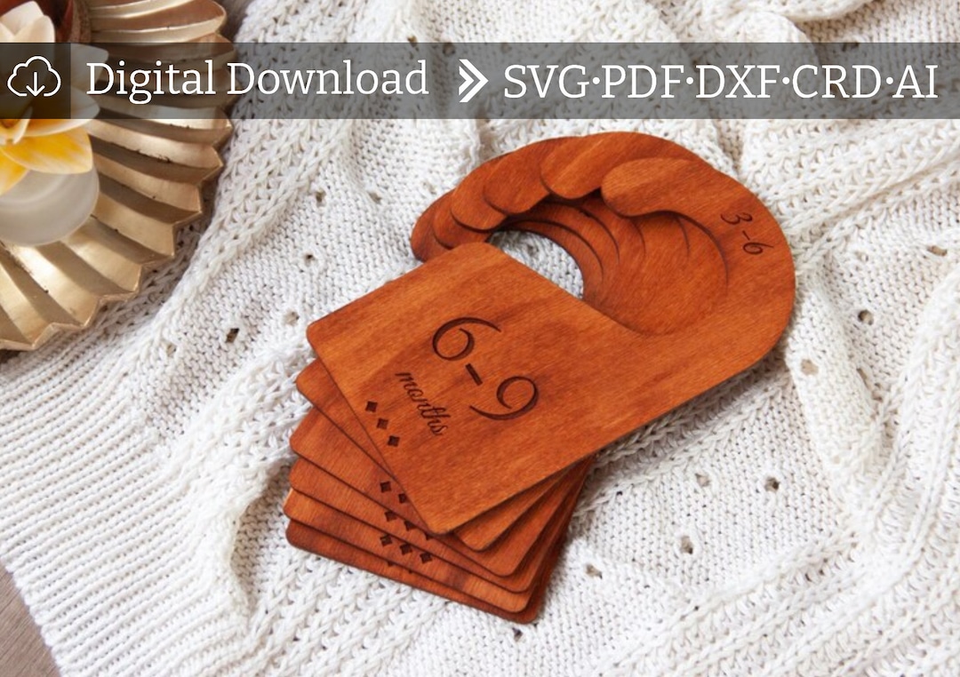 Baby Closet Dividers Svg, Baby Closet Dividers Laser Cut, Baby Closet ...