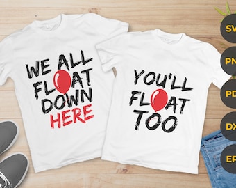 We All Float Svg - Etsy