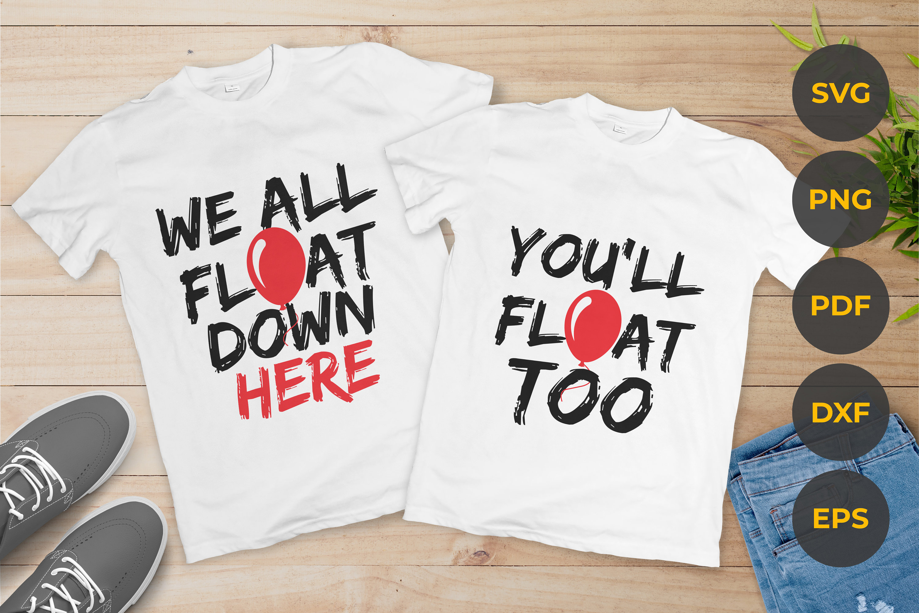 We All Float Down Here Svgwe All Float Down Here Pngwe All - Etsy