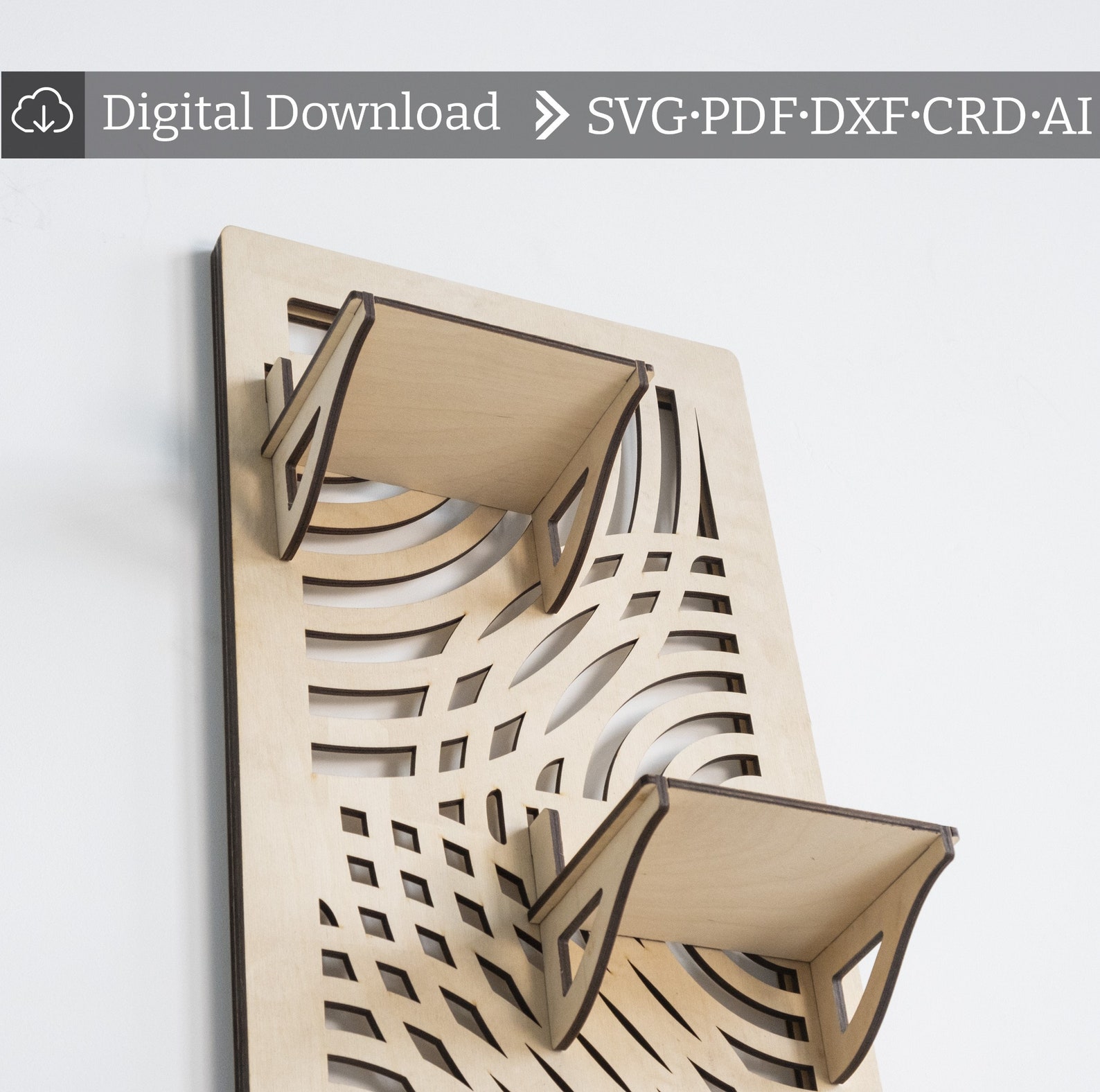 Plant Shelf for Wall Svg, Plant Shelf for Wall Laser Cut, Plant Shelf ...