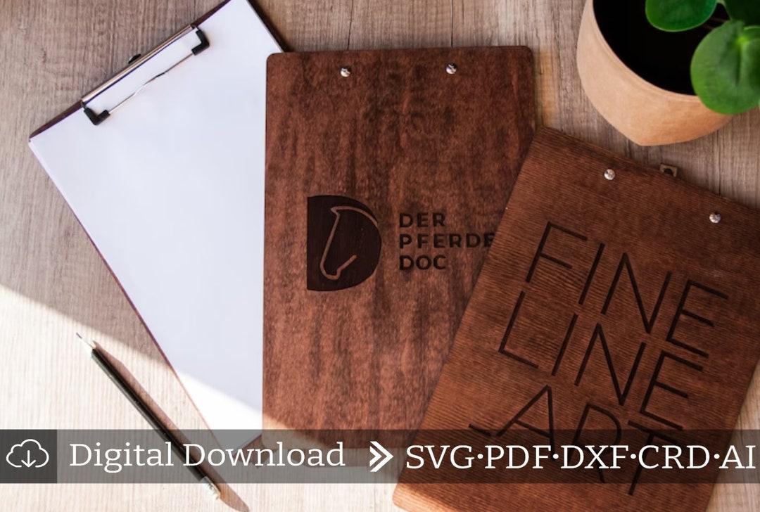 Clipboard A4 Svg, Clipboard A4 Pdf, Clipboard A4 Dxf, Clipboard A5 Svg ...