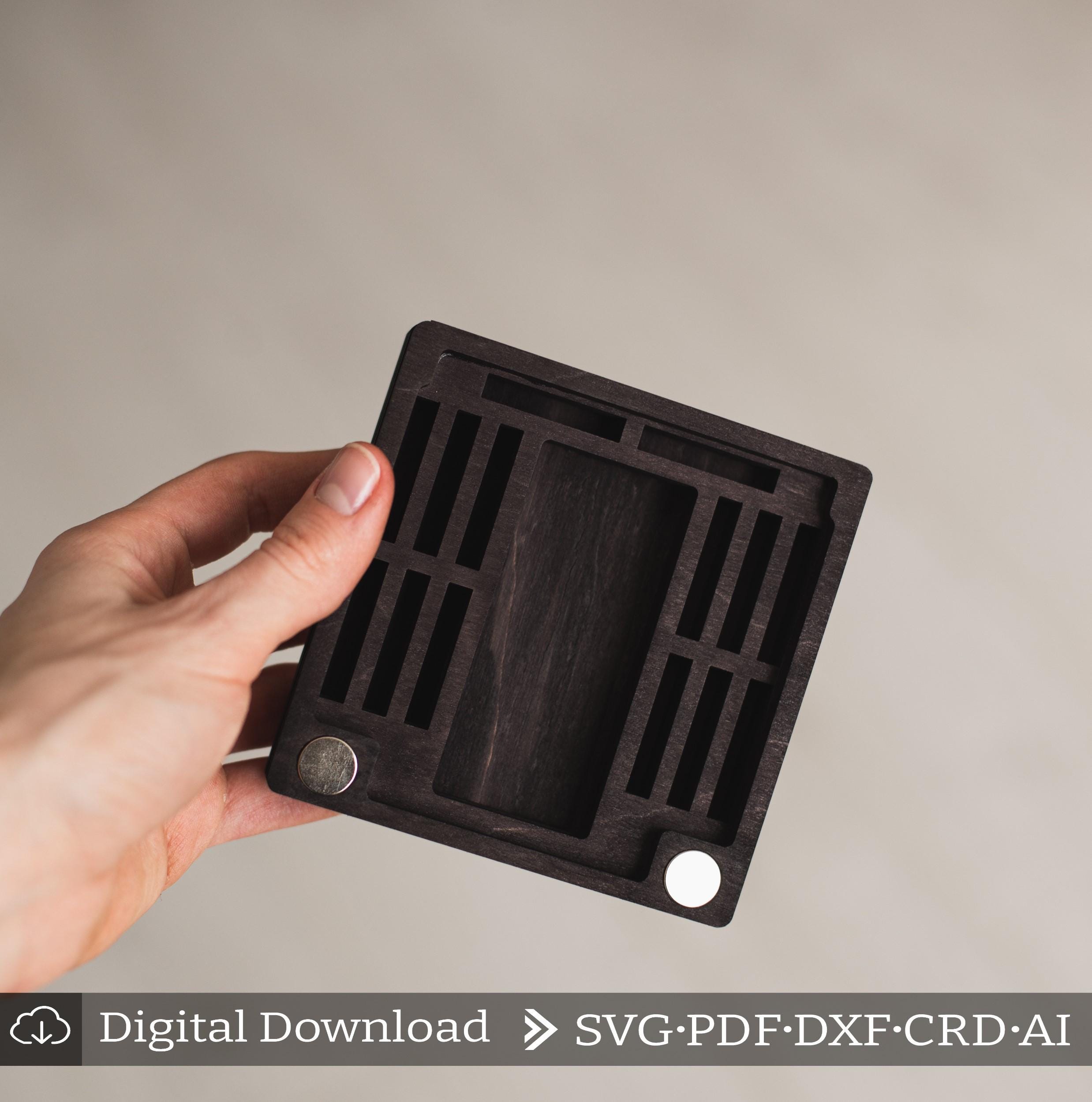 DIM Card Holder Svg, DIM Card Holder Pattern, DIM Card Display Svg, Dim ...