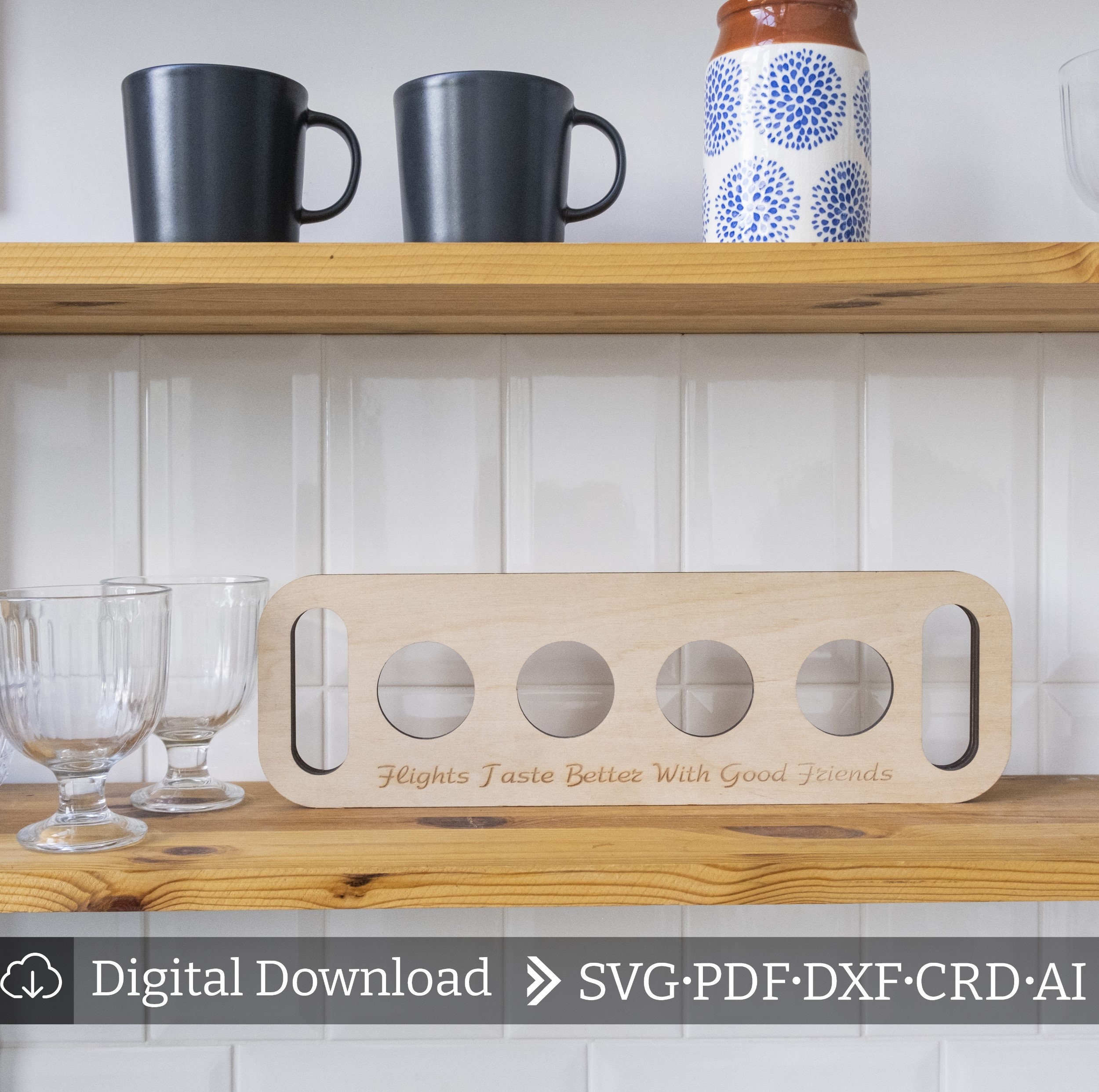 Beer Flight Board Svg, Beer Flight Board Pattern, Beer Flight Board ...