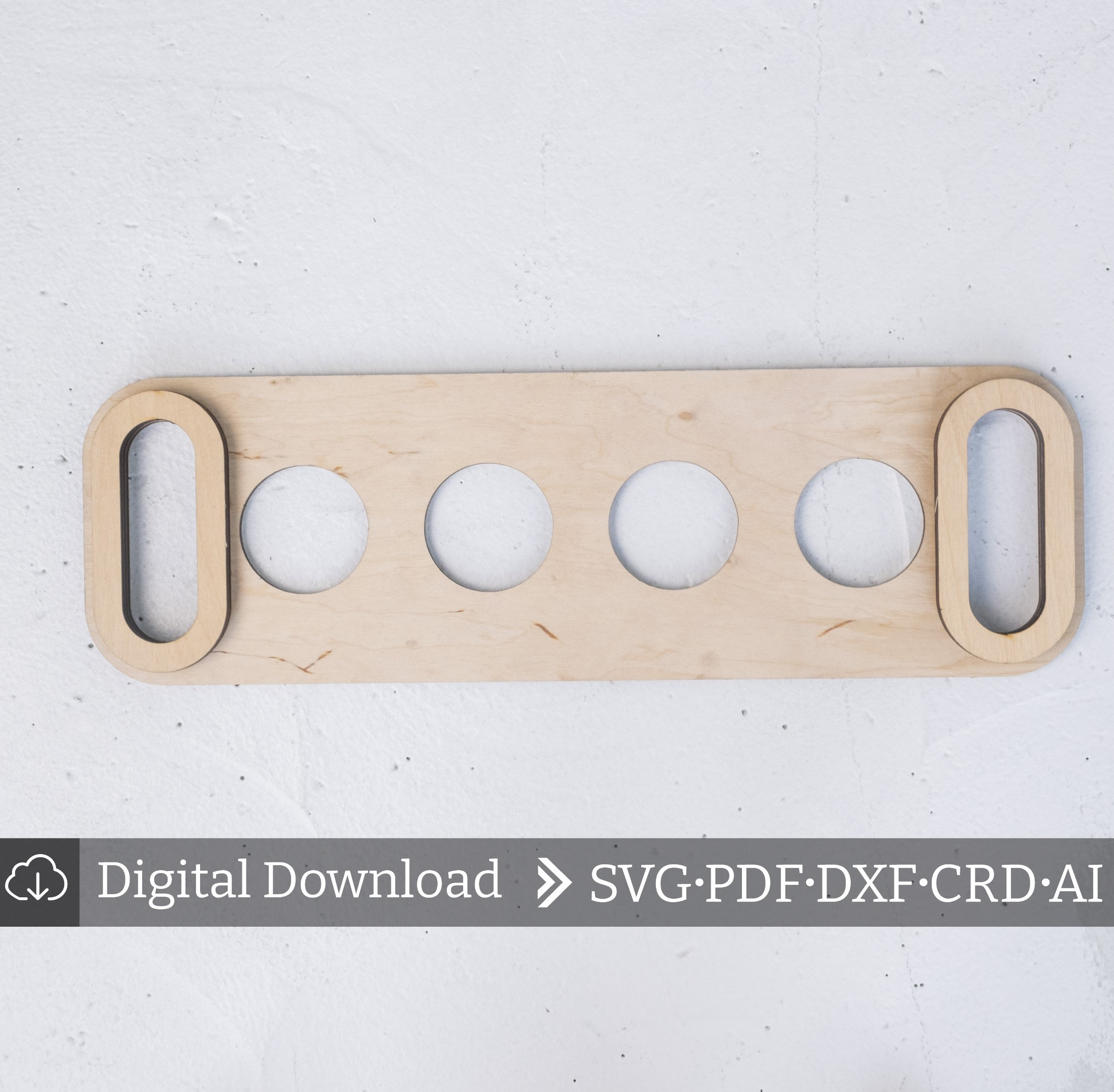 Beer Flight Board Svg, Beer Flight Board Pattern, Beer Flight Board ...