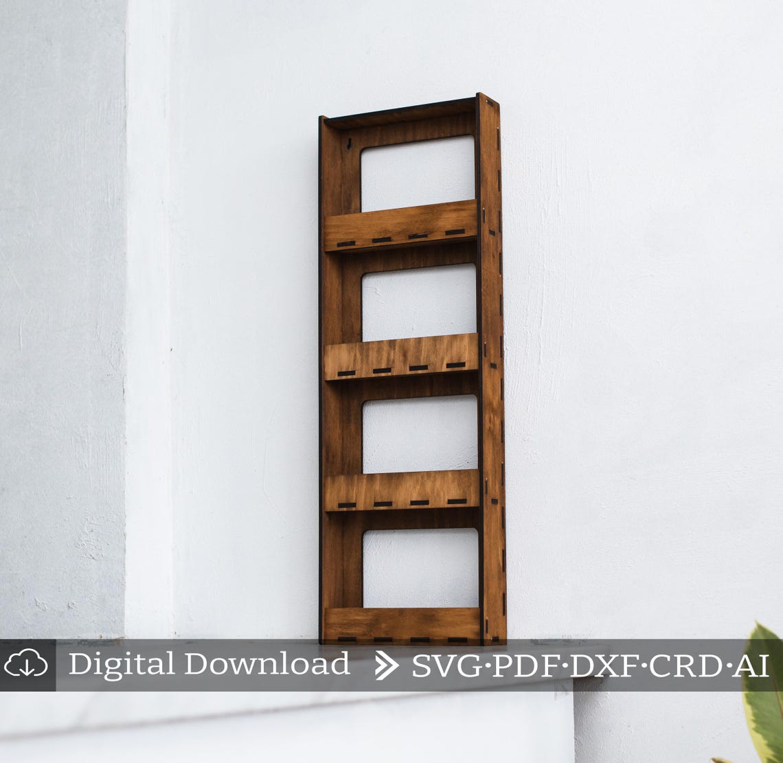 Spice Rack Svg, Spice Rack Pdf, Spice Rack Pattern, Spice Shelf Svg ...