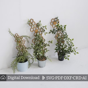 Honeycomb Trellis Svg, Honeycomb Trellis Laser Cut, Honeycomb Trellis ...