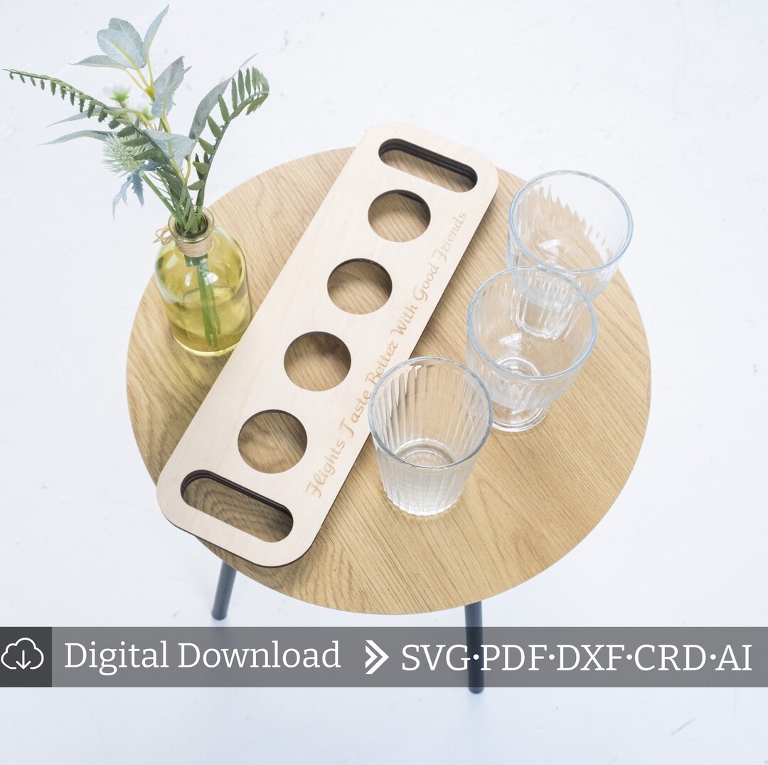 Beer Flight Board Svg, Beer Flight Board Pattern, Beer Flight Board ...