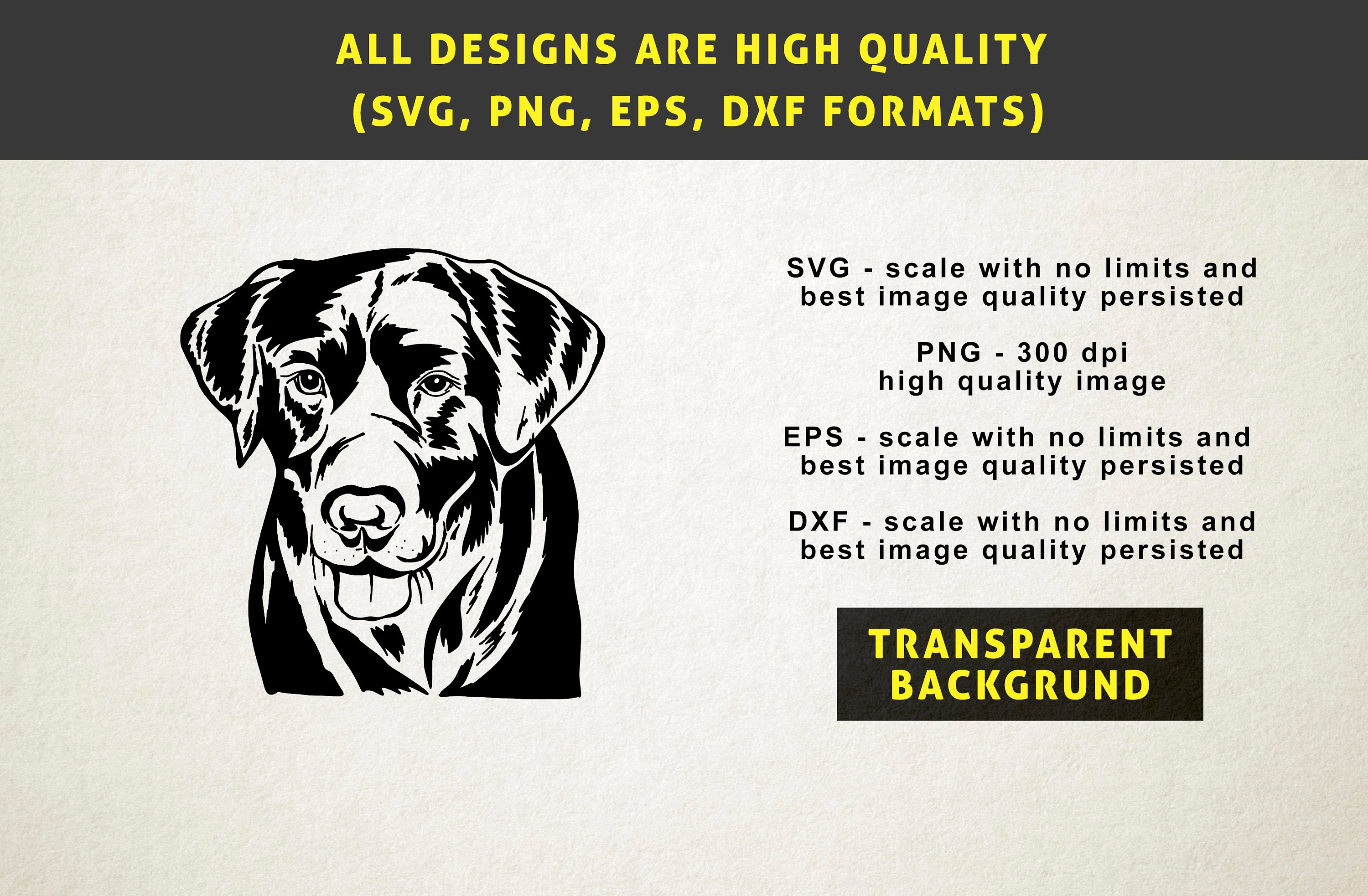 Labrador Retriever Svg Labrador Svg Vector Labrador Png Dog - Etsy