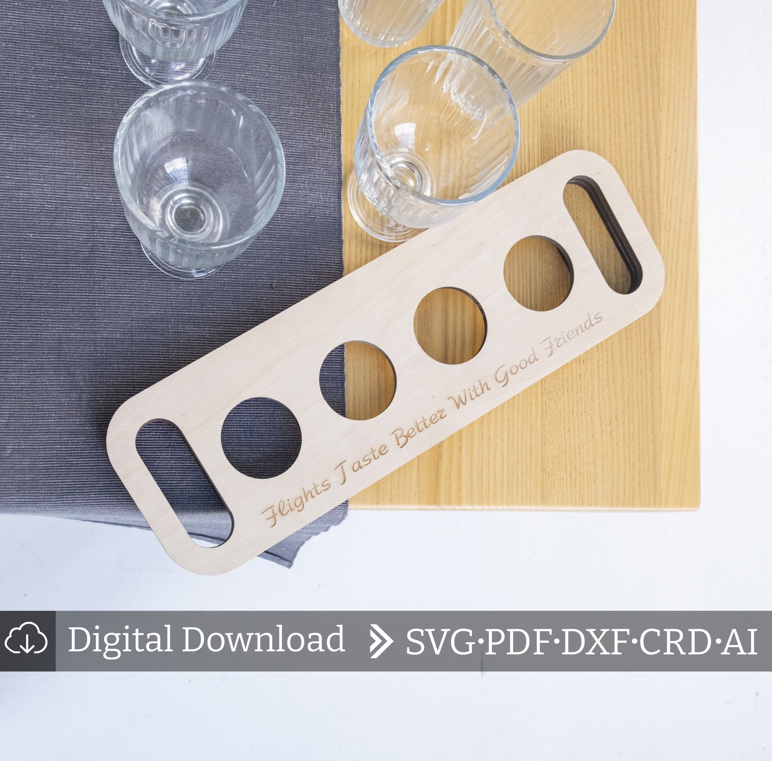Beer Flight Board Svg, Beer Flight Board Pattern, Beer Flight Board ...