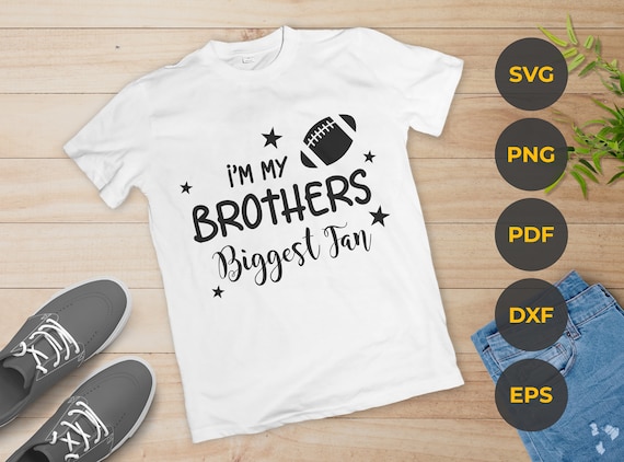 Hermano mayor fan svg Fútbol hermano svg Mayor fan fútbol - Etsy México