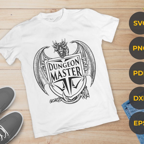 Dungeon Master Svg - Etsy