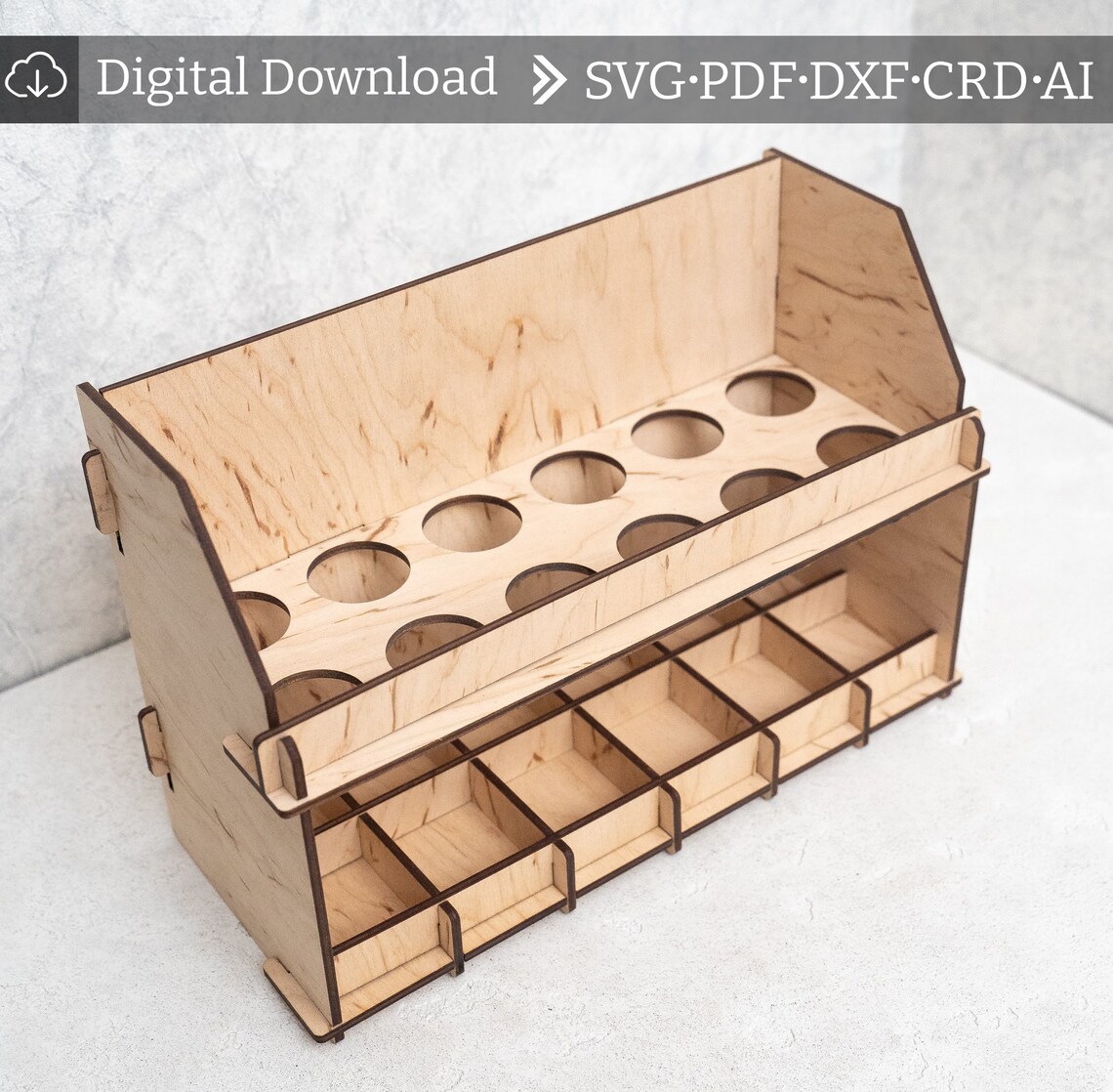 Tool Rack Svg, Tool Rack Pattern, Wooden Tool Rack Svg, Wooden Tool ...