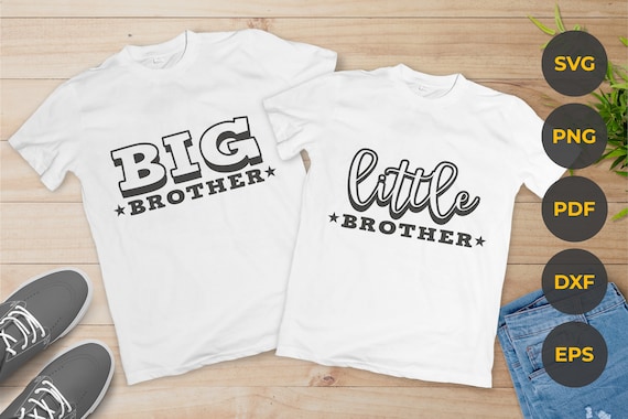 Hermano mayor hermano pequeño svg hermano mayor hermano - Etsy México
