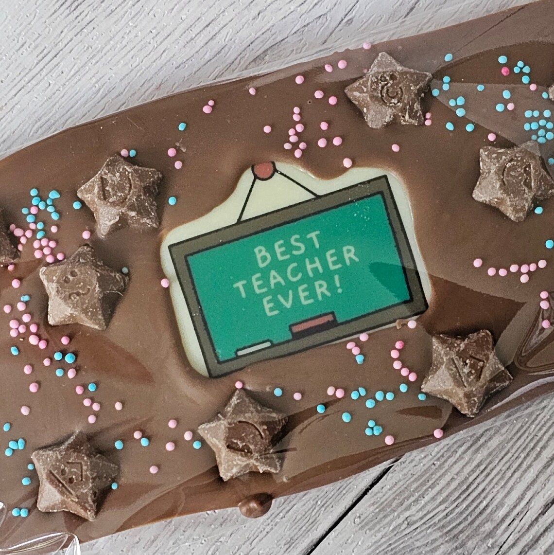 Diolch Teacher Gift Chocolate Slab Gift for Teaching Assistant ...