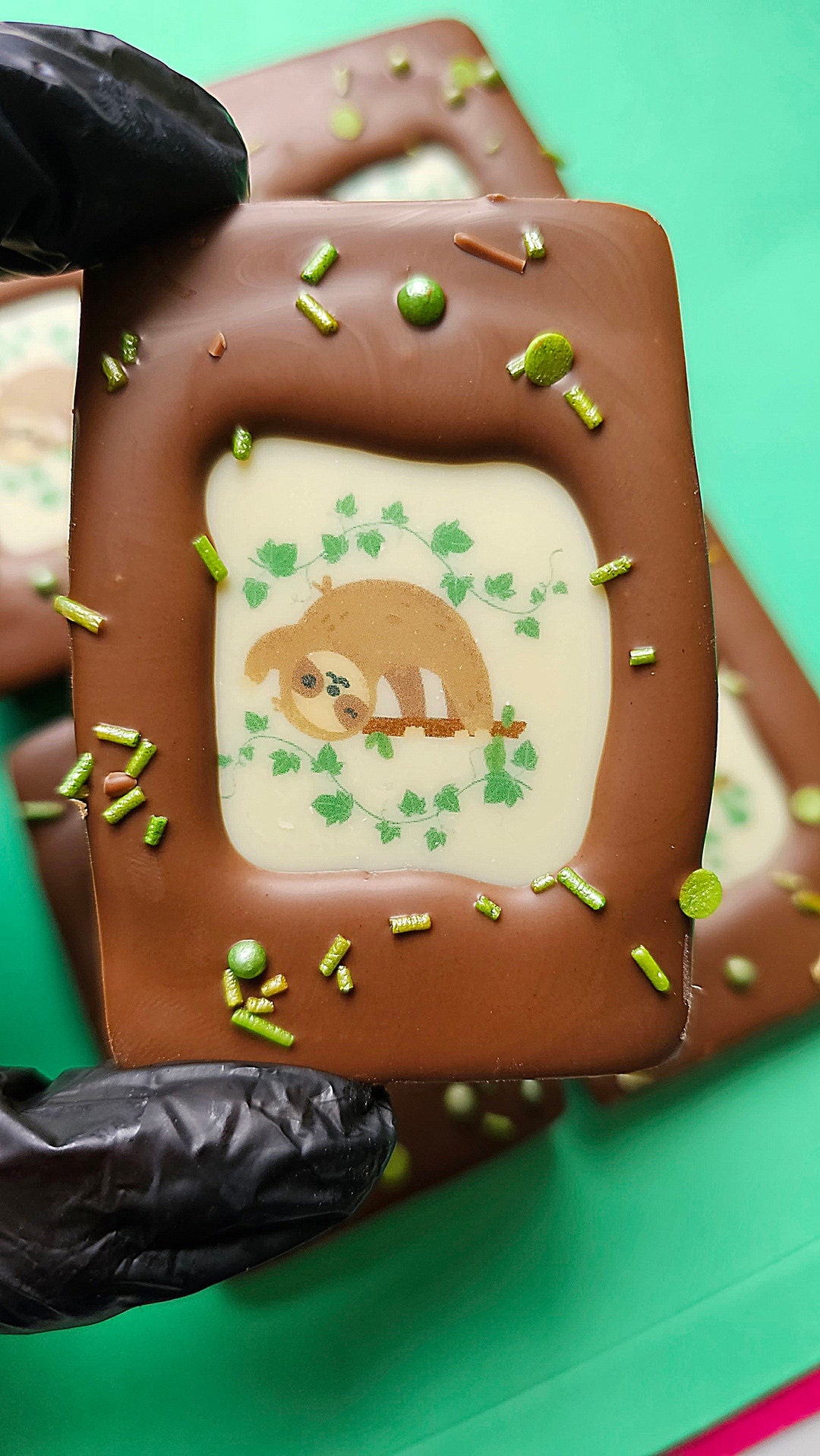 Sloth Themed Baby Shower Favour Mini Chocolates Decorations Bulk Buy ...