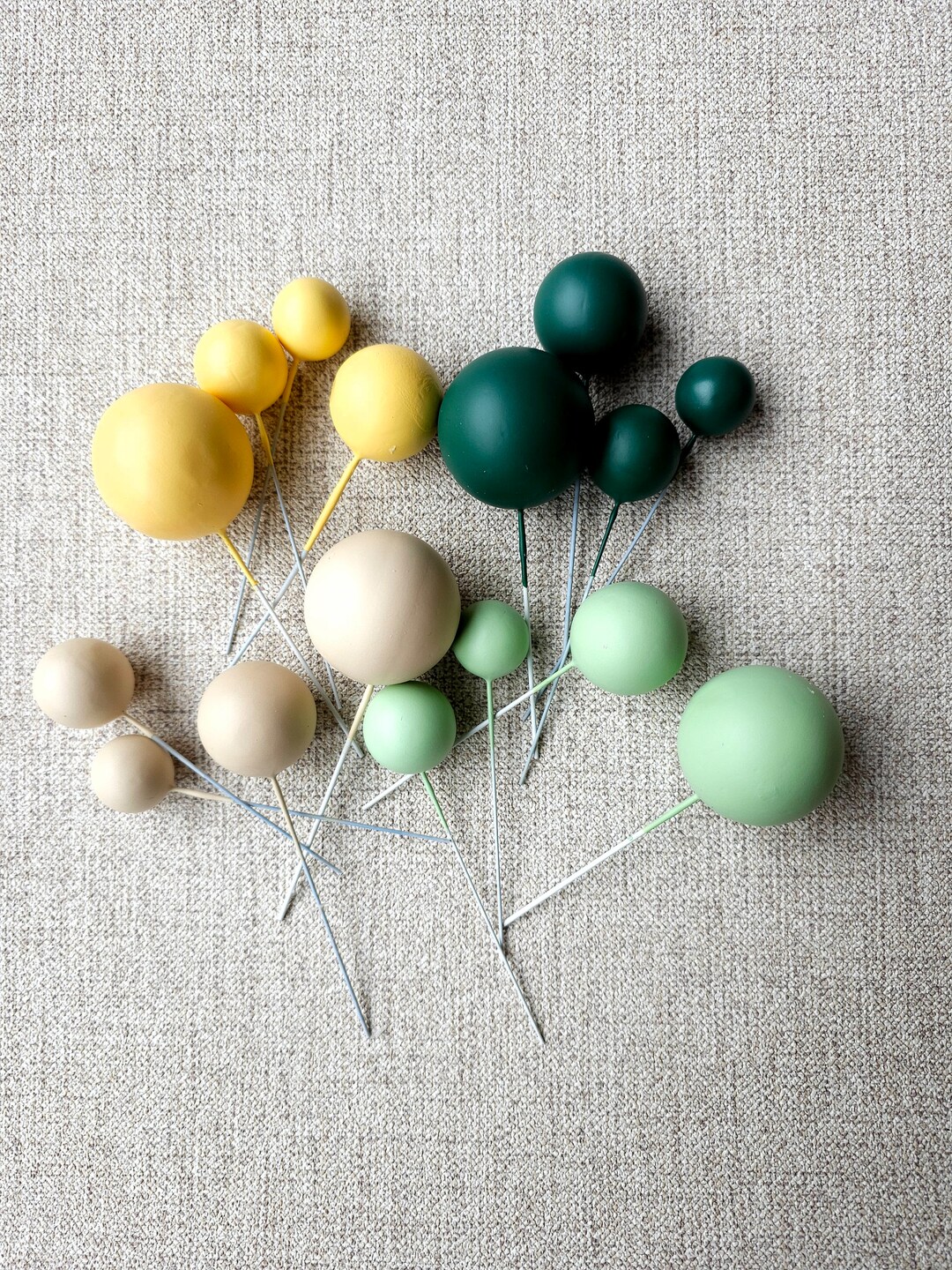 Jungle Theme Birthday Cake Topper Decor Cake Topper for Cake Green ...