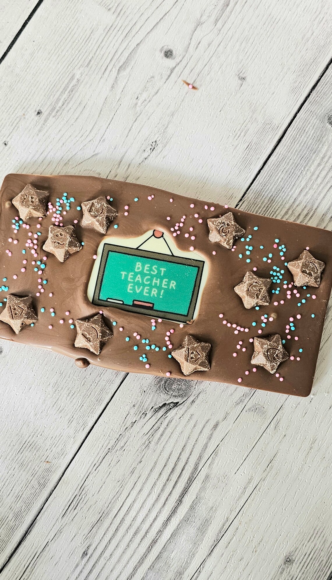 Diolch Teacher Gift Chocolate Slab Gift for Teaching Assistant ...