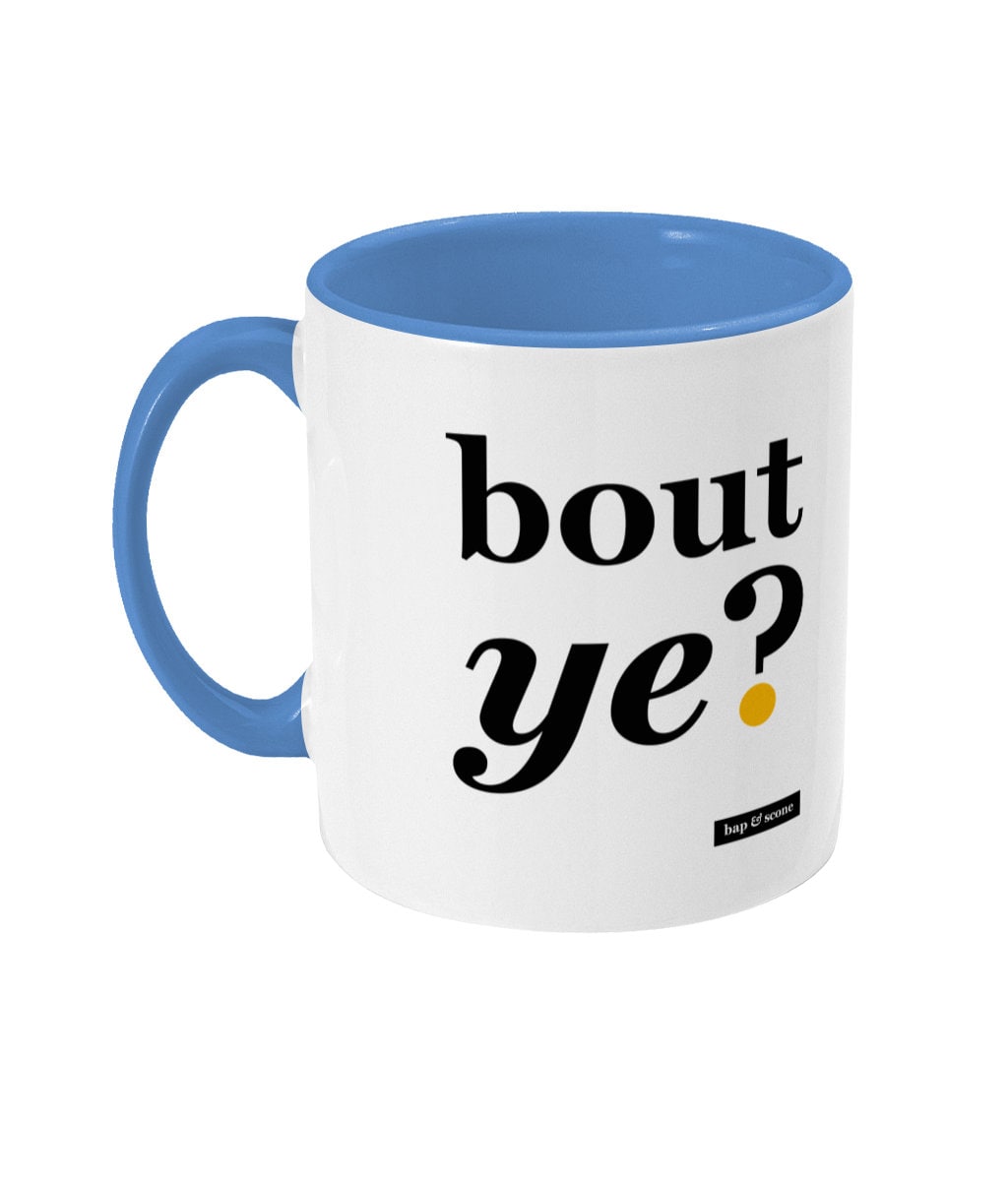 Bout ye two toned mug belfast slang good craic fun gift | Etsy