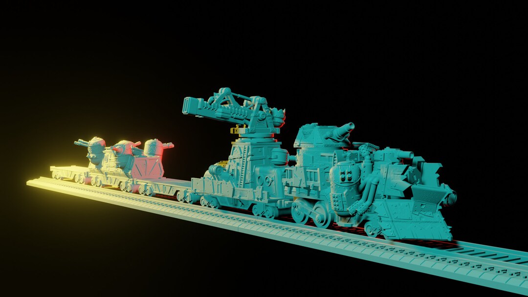 Raider Looter Train Raiders of Cendre 6mm 10mm 15mm 3d - Etsy