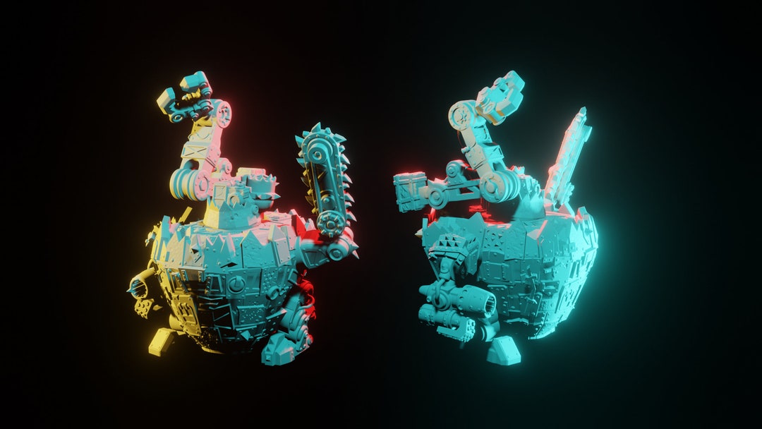 Little Raider Titan - Raiders of Cendre | 6mm 8mm 10mm 15mm | 3d ...