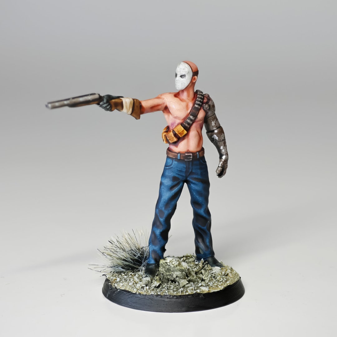 The Masked Psycho Fallout Sci Fi Post Apocalyptic Tabletop - Etsy UK