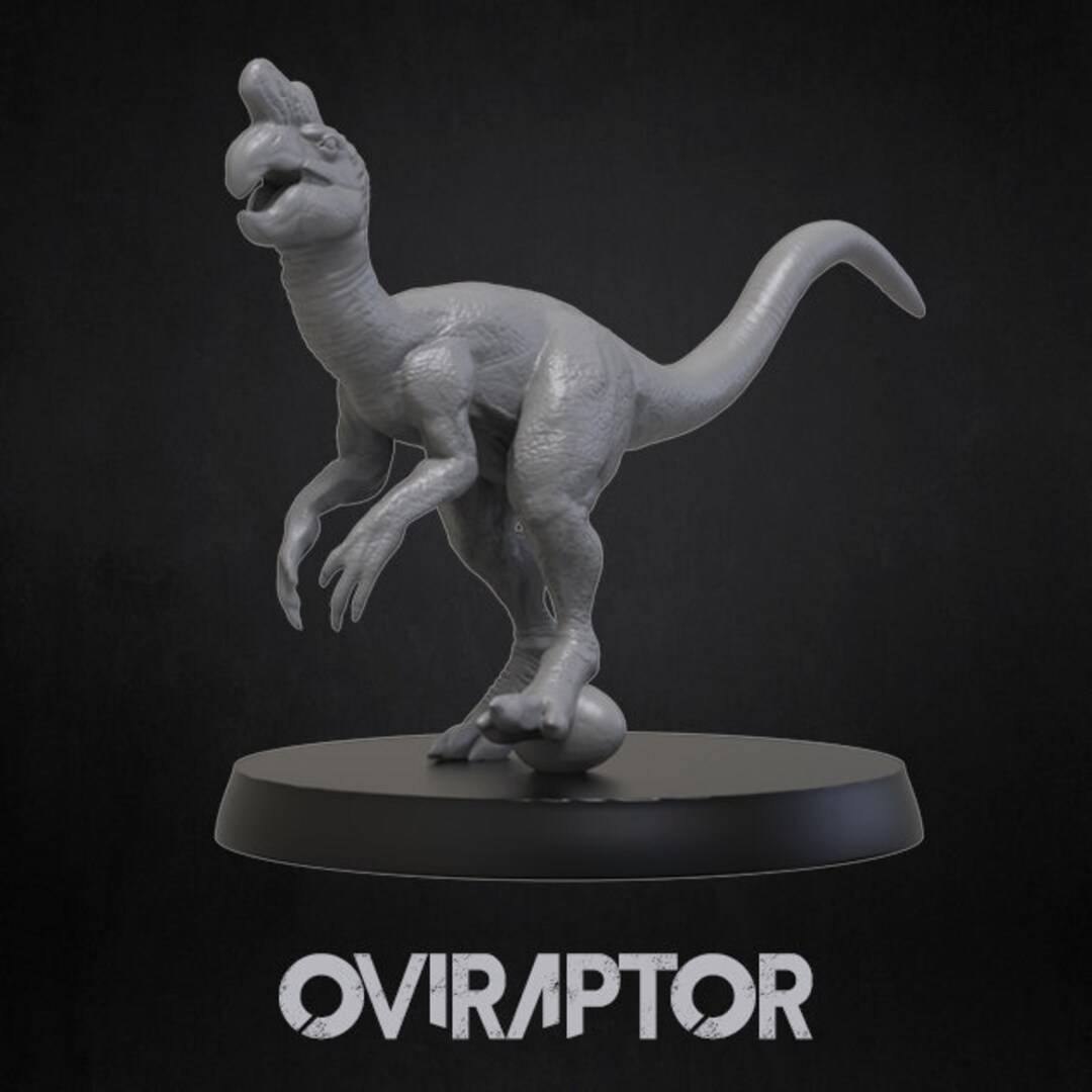 Oviraptor Dinosaur Dungeons and Dragons Medium Creature 3D - Etsy