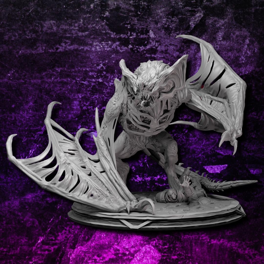 Varghoulf Undead Bat Demon Parasite Collectables 3d Print Tabletop ...