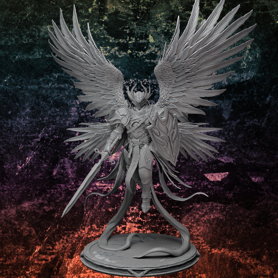 Radian Archon Angel Primarch Parasite Collectables 3d Print Tabletop ...