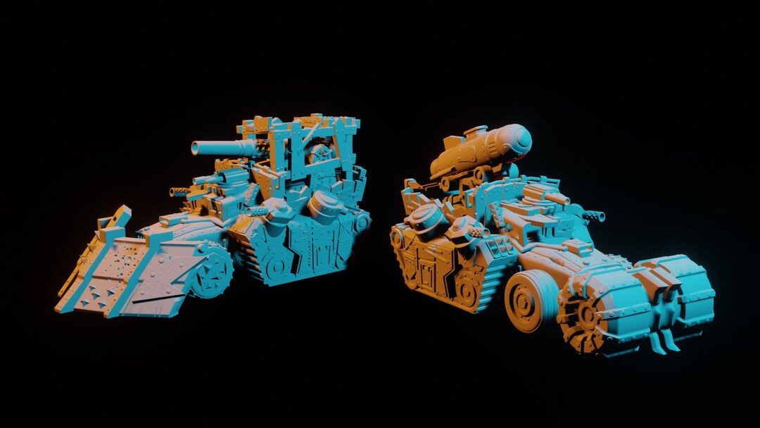 Heavy Transport - Raiders of Cendre | 6mm 8mm 10mm 15mm | 3d Printed ...