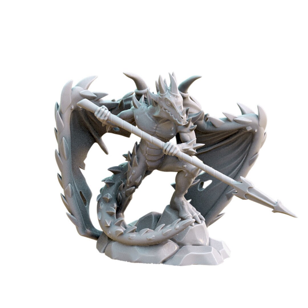 Spined Devil - Dungeons and Dragons | 3D Printed Miniature - Etsy