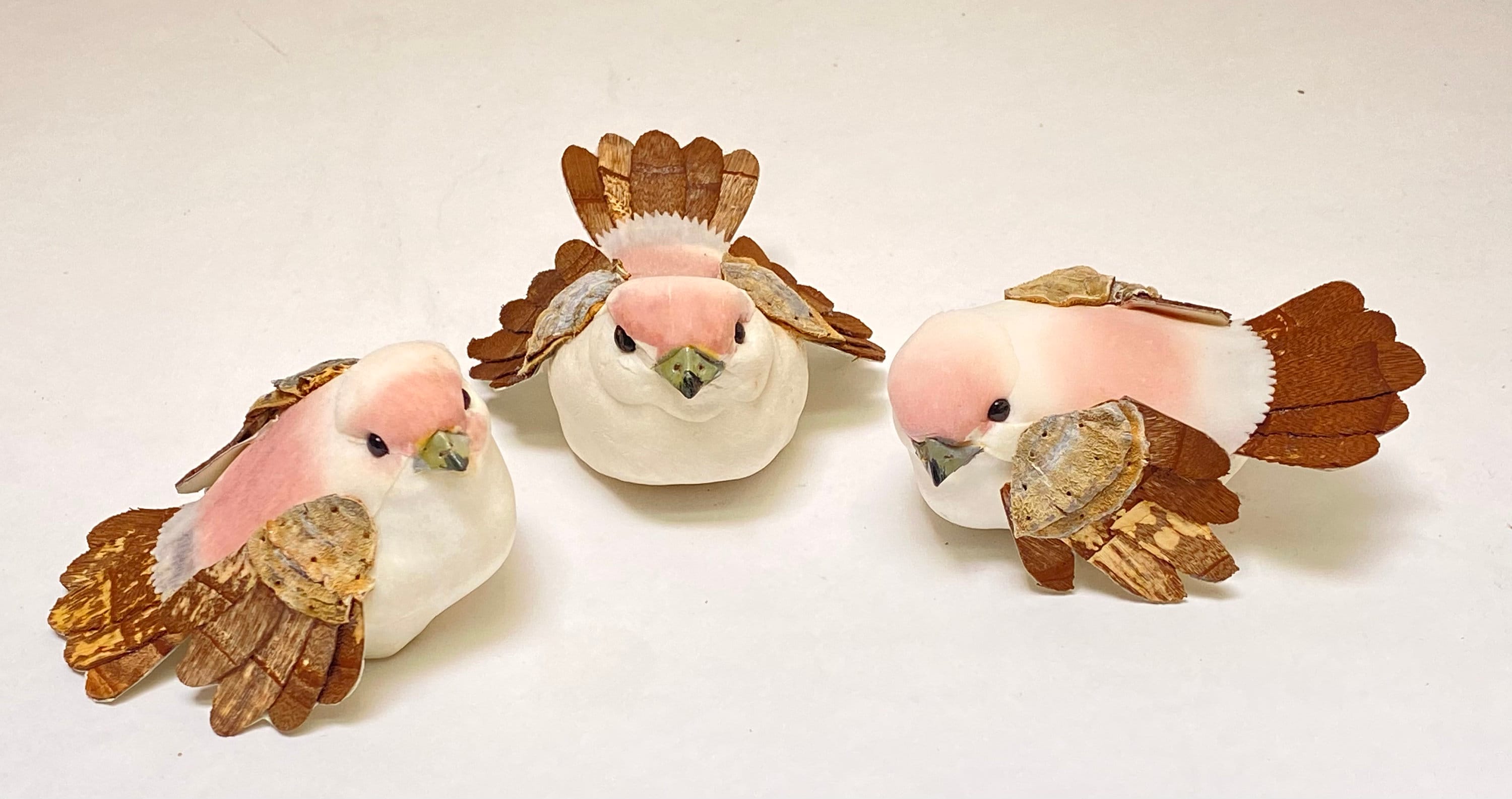 Miniature Styrofoam Birds-set of 3 - Etsy