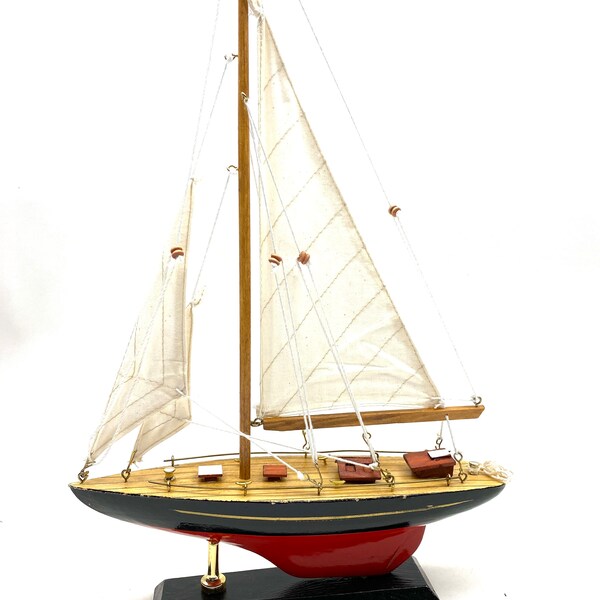 Sailboat Model - Etsy