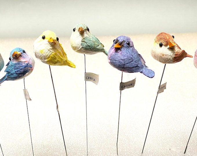 Parchment Birds Set of 24 - Etsy