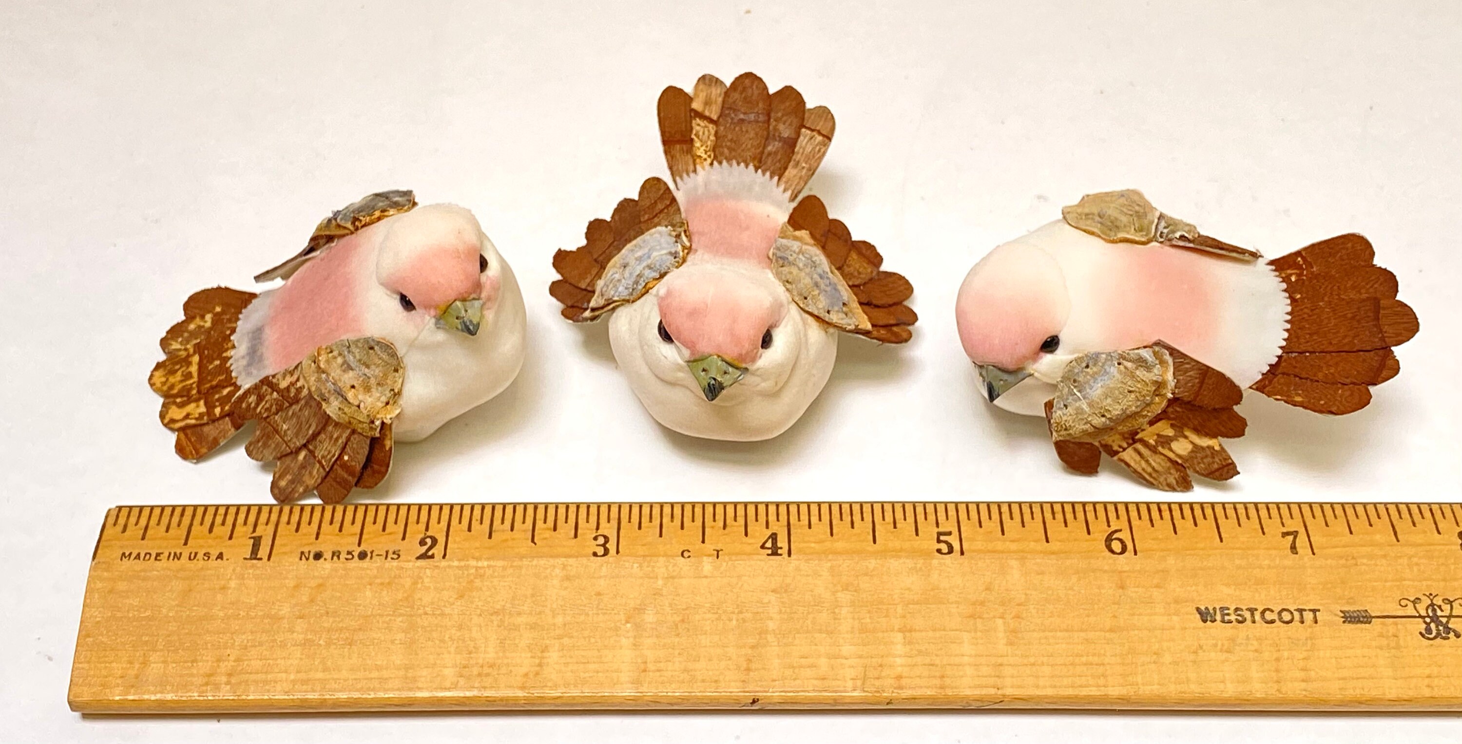 Miniature Styrofoam Birds-set of 3 - Etsy
