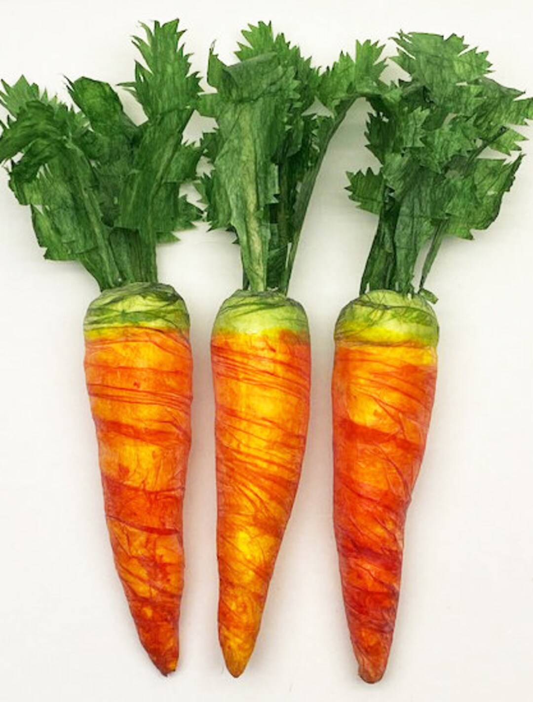 Artificial Carrot, Oversize Carrot Faux Carrot, Set of 3 - Etsy