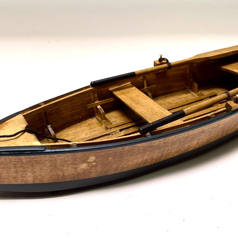 Wooden Row Boat - Etsy