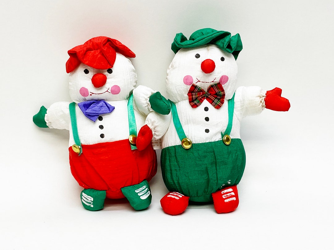 Stuffed Christmas Snowman Christmas Snowman Parachute - Etsy