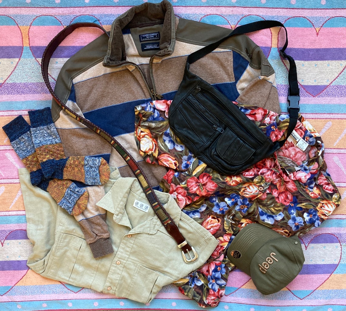 Men's Vintage Clothing Mystery Bundle | Etsy