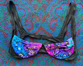 Vintage 80s SPEEDO Deadstock Bikini Set: Halterneck Bandeau Top and ...