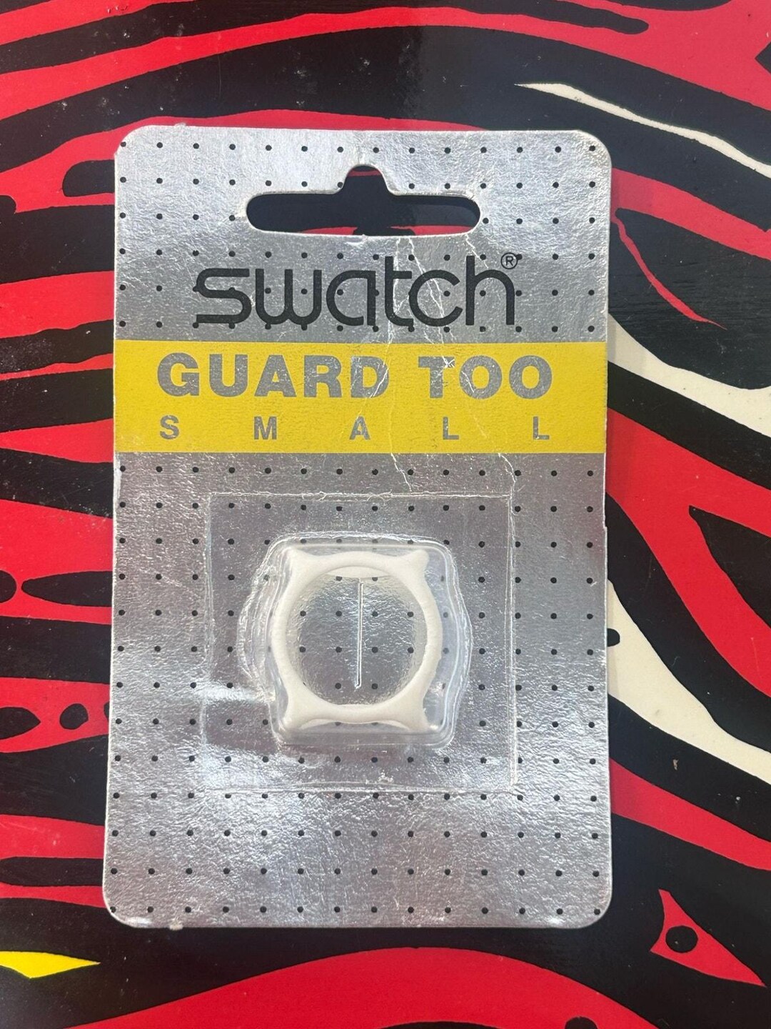 Swatch GUARD TOO Small White Use for 26mm Standard Ladies Watches New ...