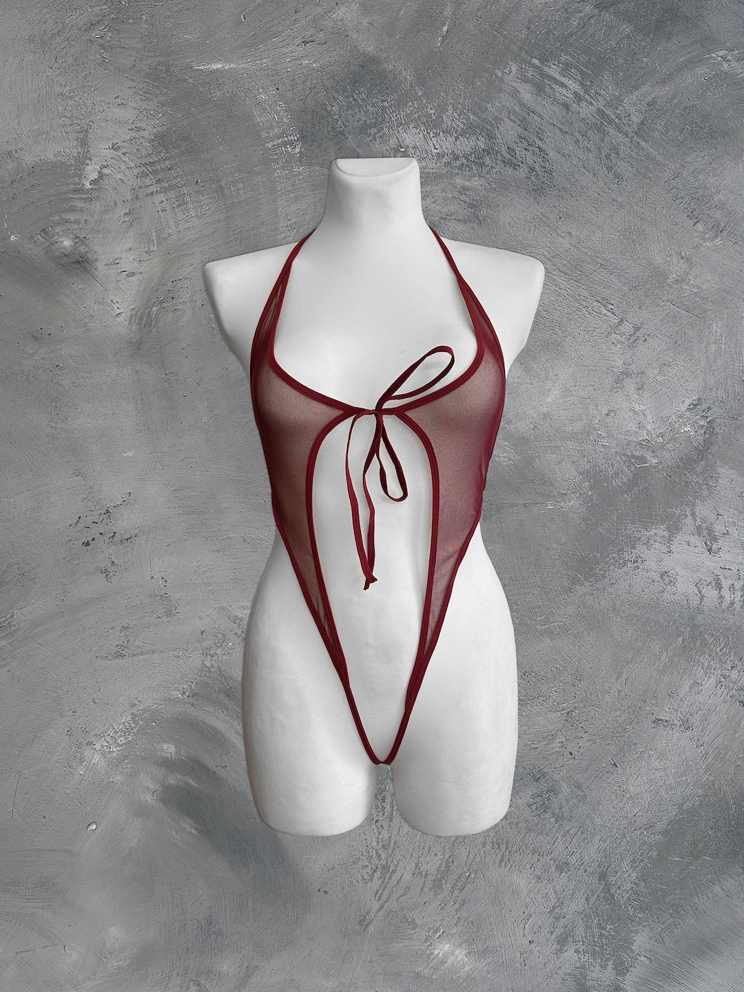 Sheer Swimsuit,bikini See Through Micro,micro Mini Bikini,extreme Bikini - Etsy UK