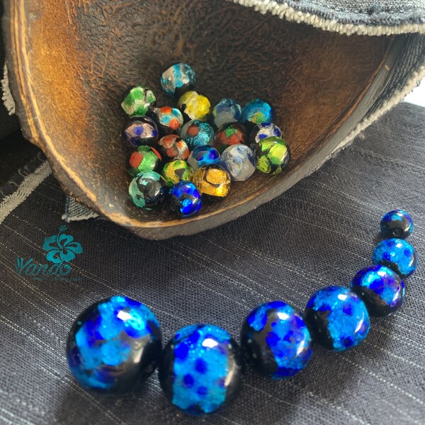 Japanese Glass Beads - Etsy