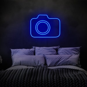 Camera Neon Sign, Camera Led Sign, Camera Light Sign, Photography Neon ...