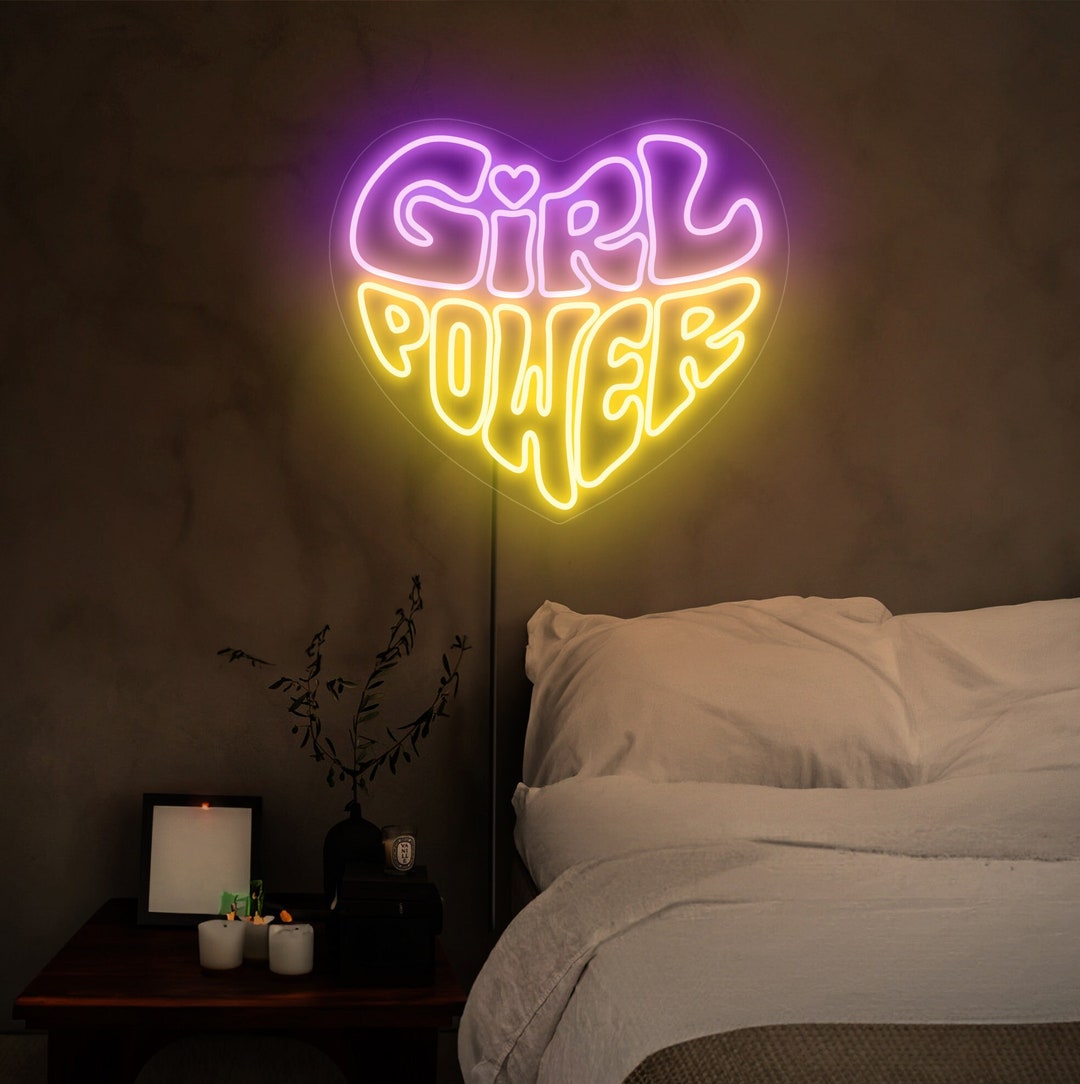 Girl Power Neon Sign Girl Power Sign Girl Power Led Sign - Etsy